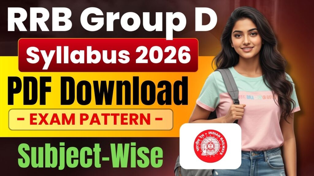 RRB Group D Syllabus 2026 PDF Download – Exam Pattern & Subject Wise ...