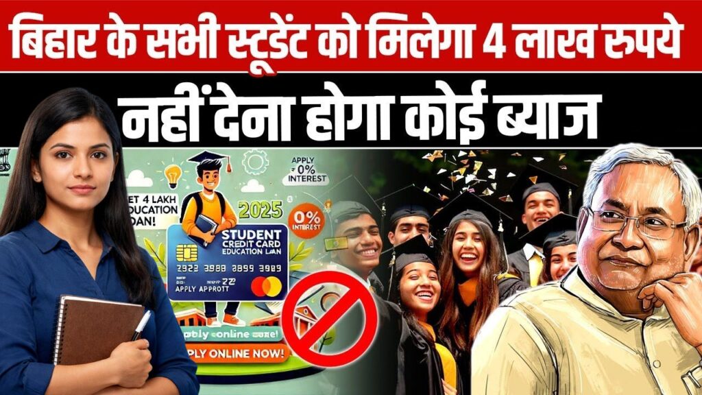 Bihar Student Credit Card Scheme 2026: Get ₹4 Lakh Interest-Free ...