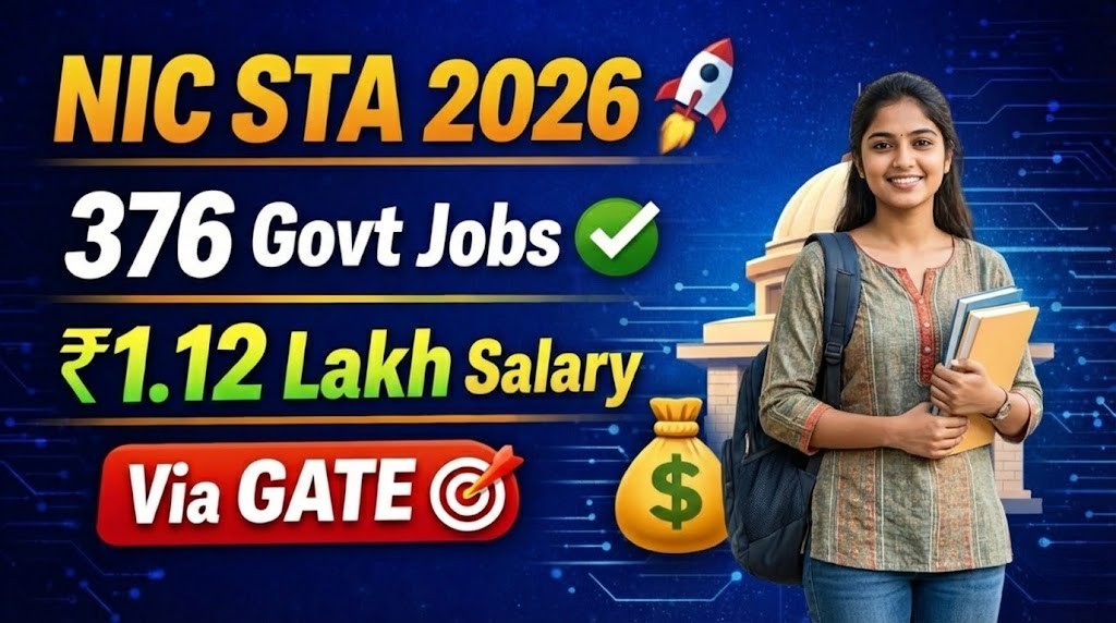 NIC Scientific/Technical Assistant Recruitment 2026 Notification ...