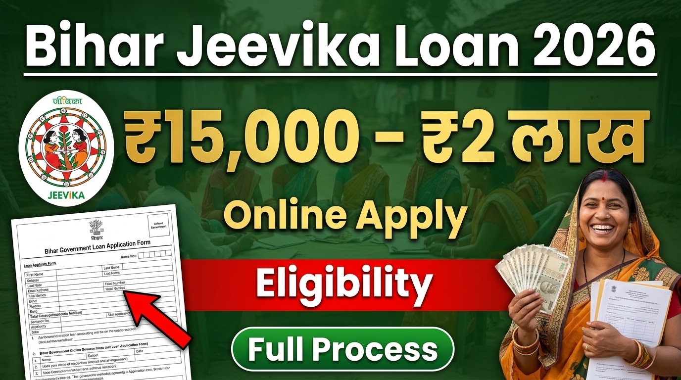 Bihar Jeevika Nidhi Loan Scheme 2026: ₹15,000 से ₹2 लाख तक लोन आवेदन ...